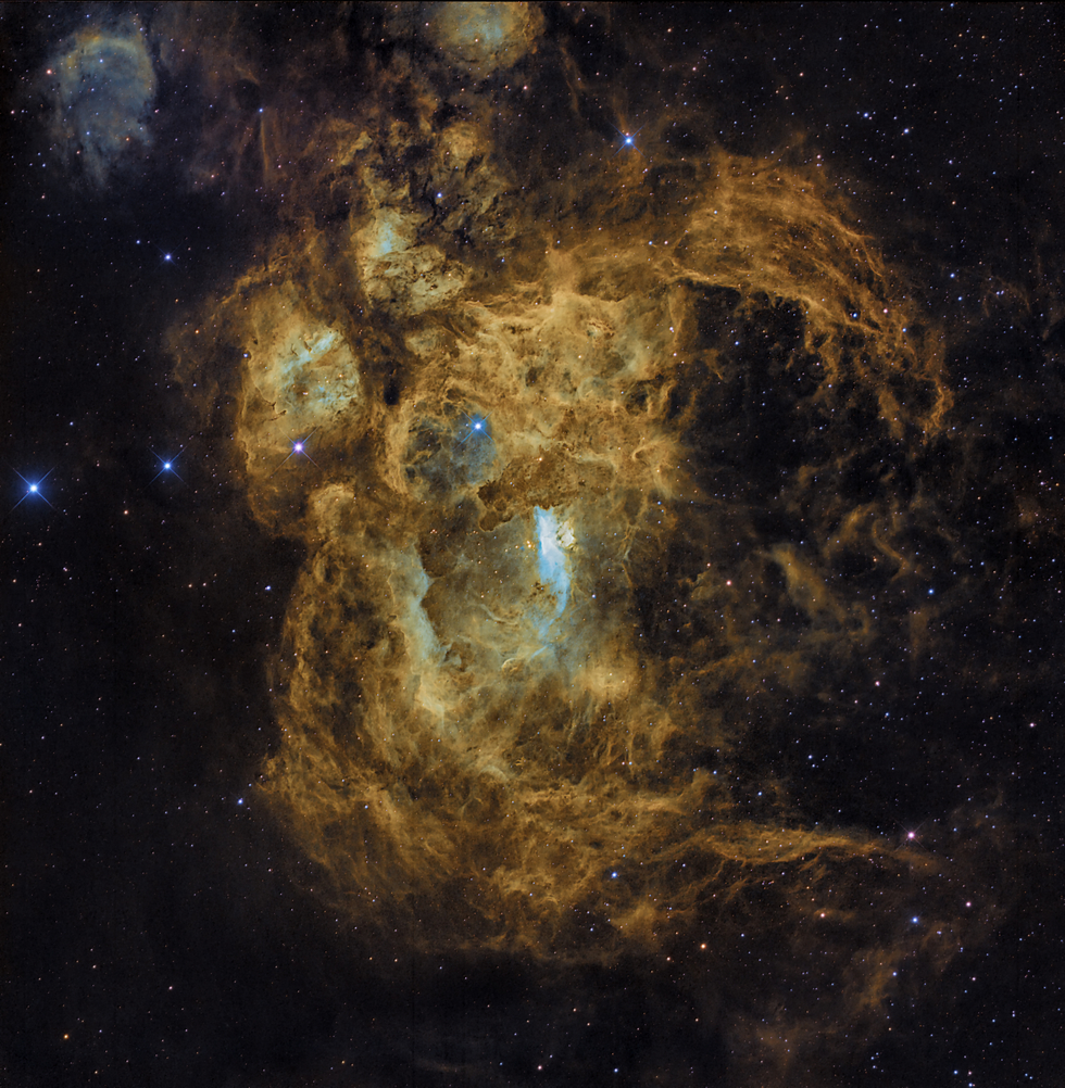 Lobster Nebula (NGC 6357) | Telescope Live